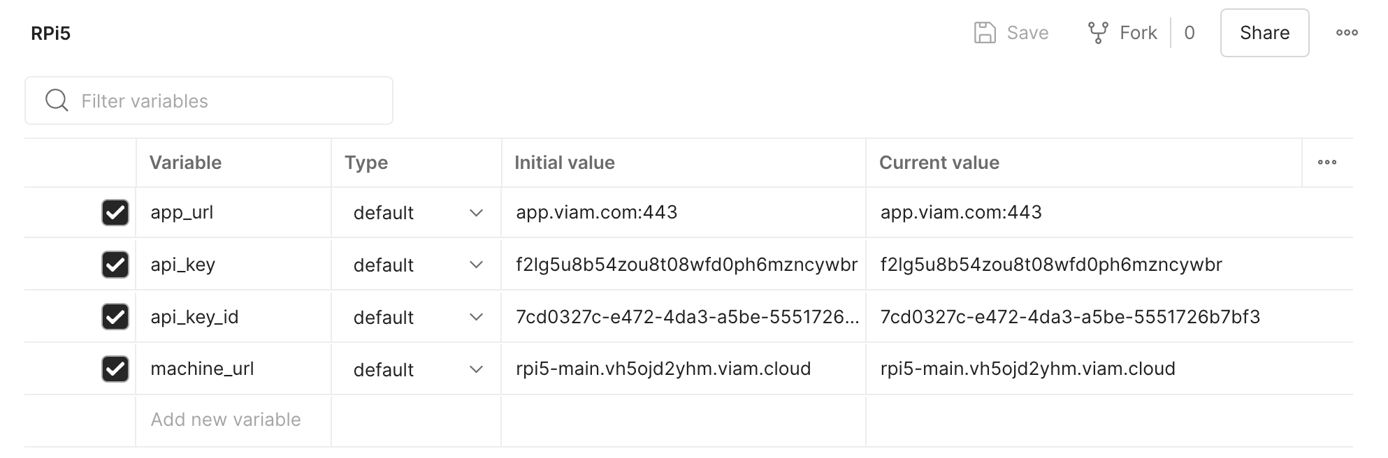Spin a Viam rover | Viam Examples | Postman API Network