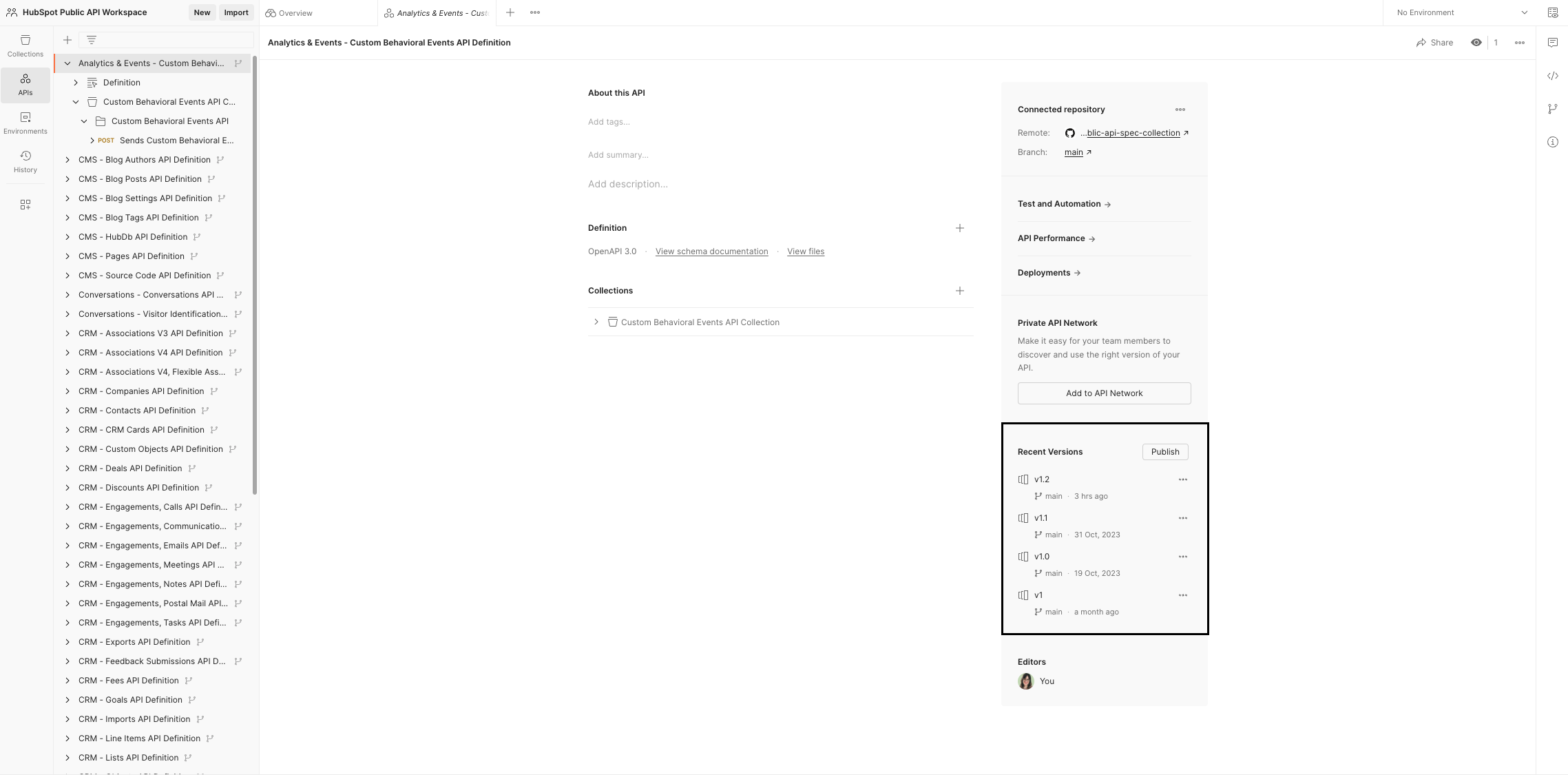Hubspot Public Api Workspace Postman Api Network