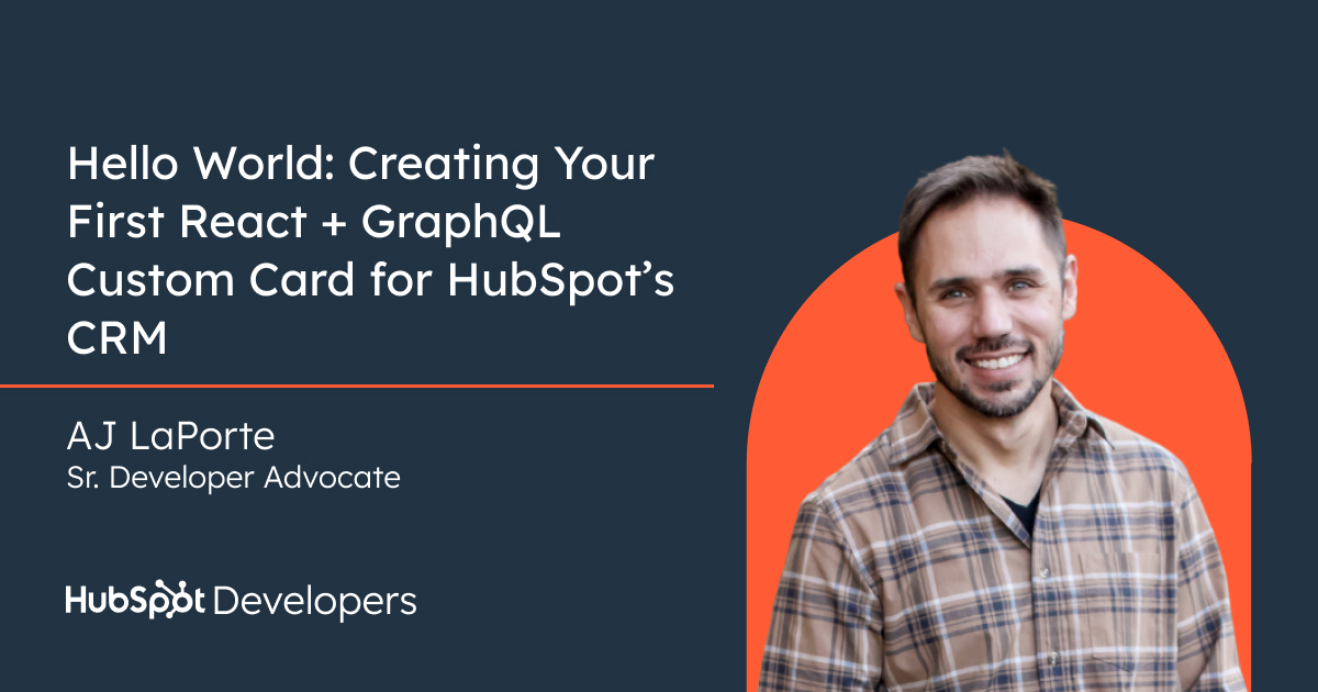 CRM - Hello World Custom Card (React + GraphQL) | Get Started | Postman API Network