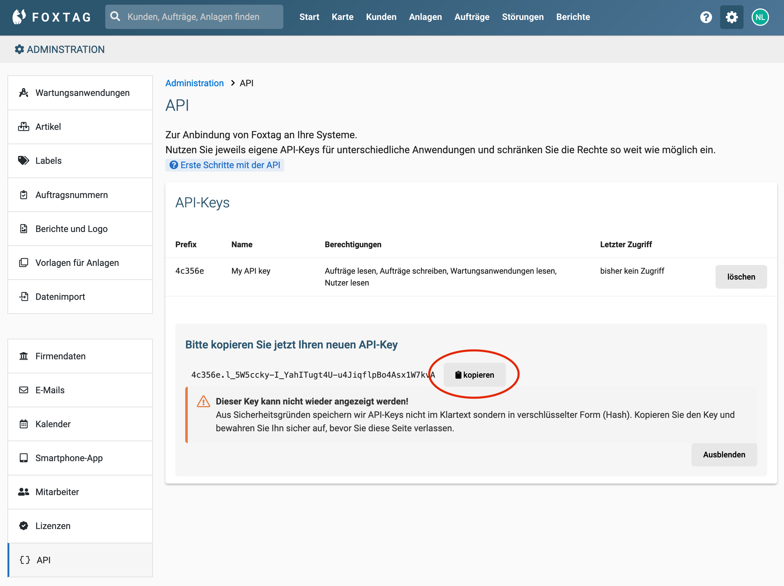 Foxtag | Public-API Documentation | Postman API Network