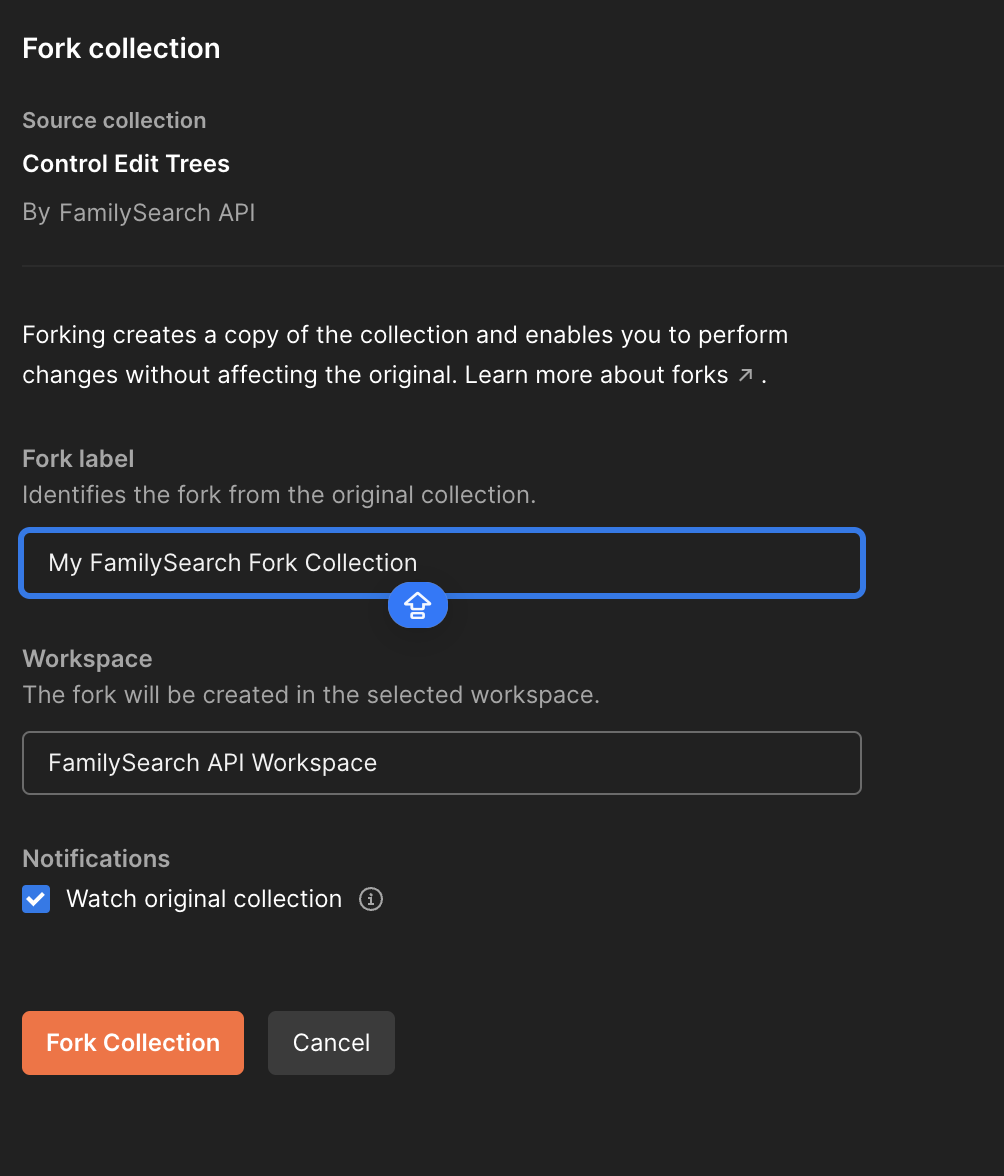 Control Edit Trees | Get Started | Postman API Network
