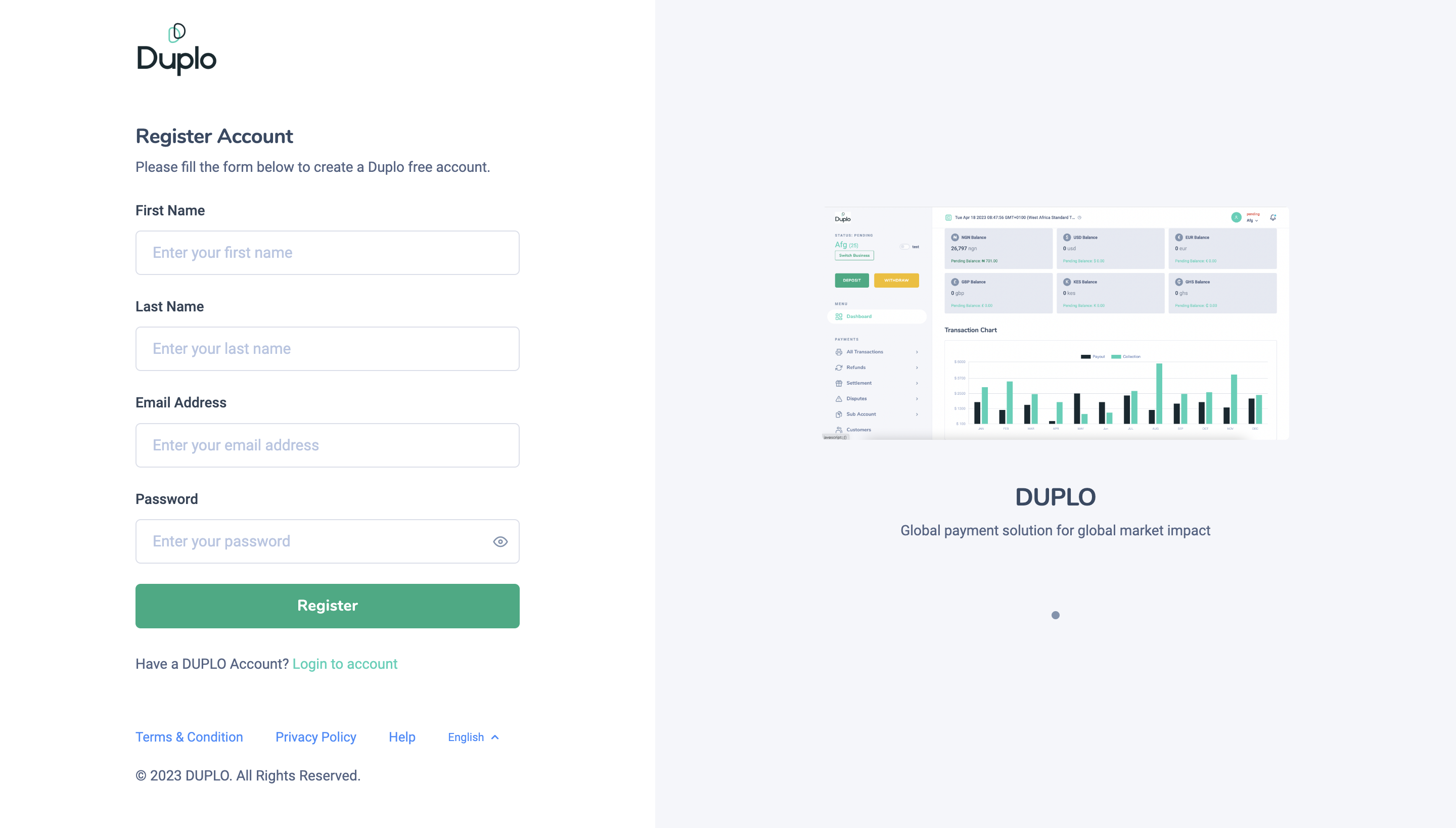 Duplo Pay Apis