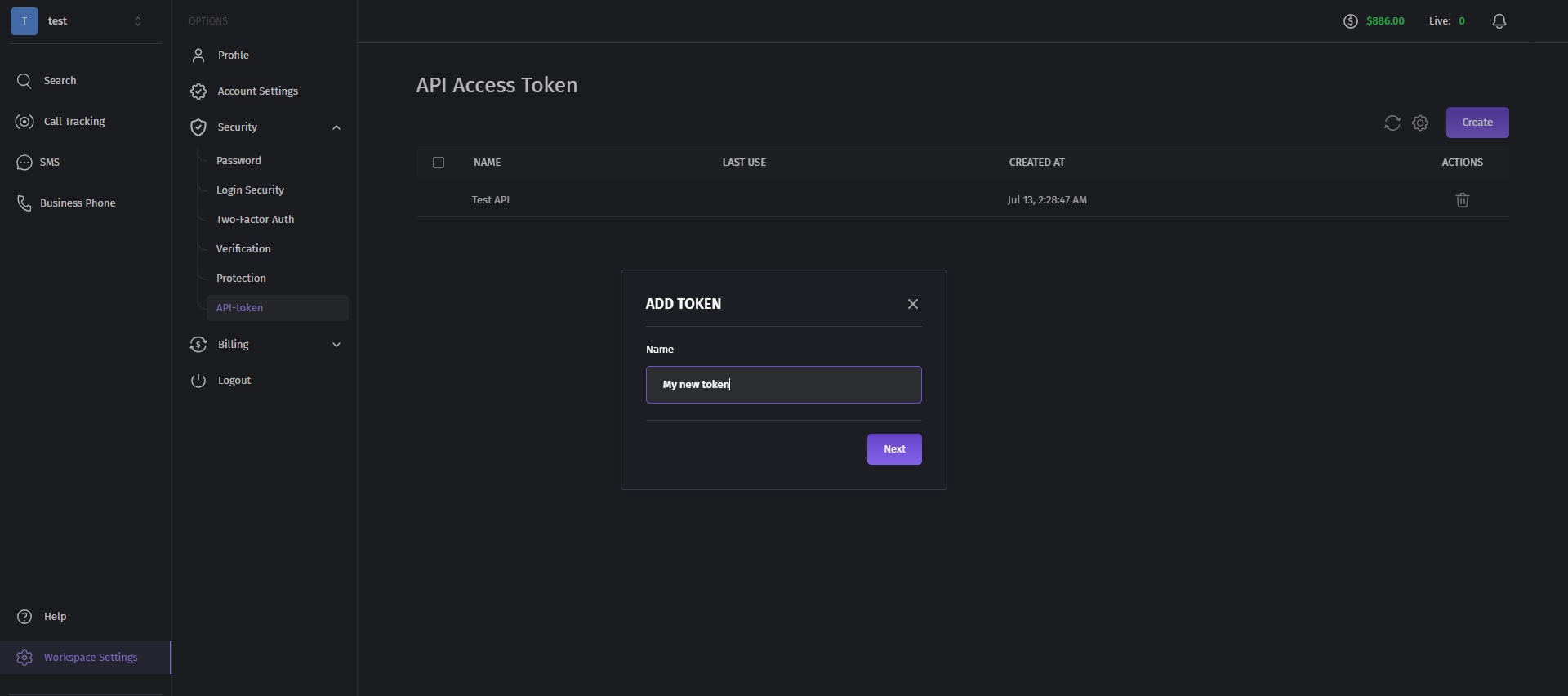 Dialics API documentation