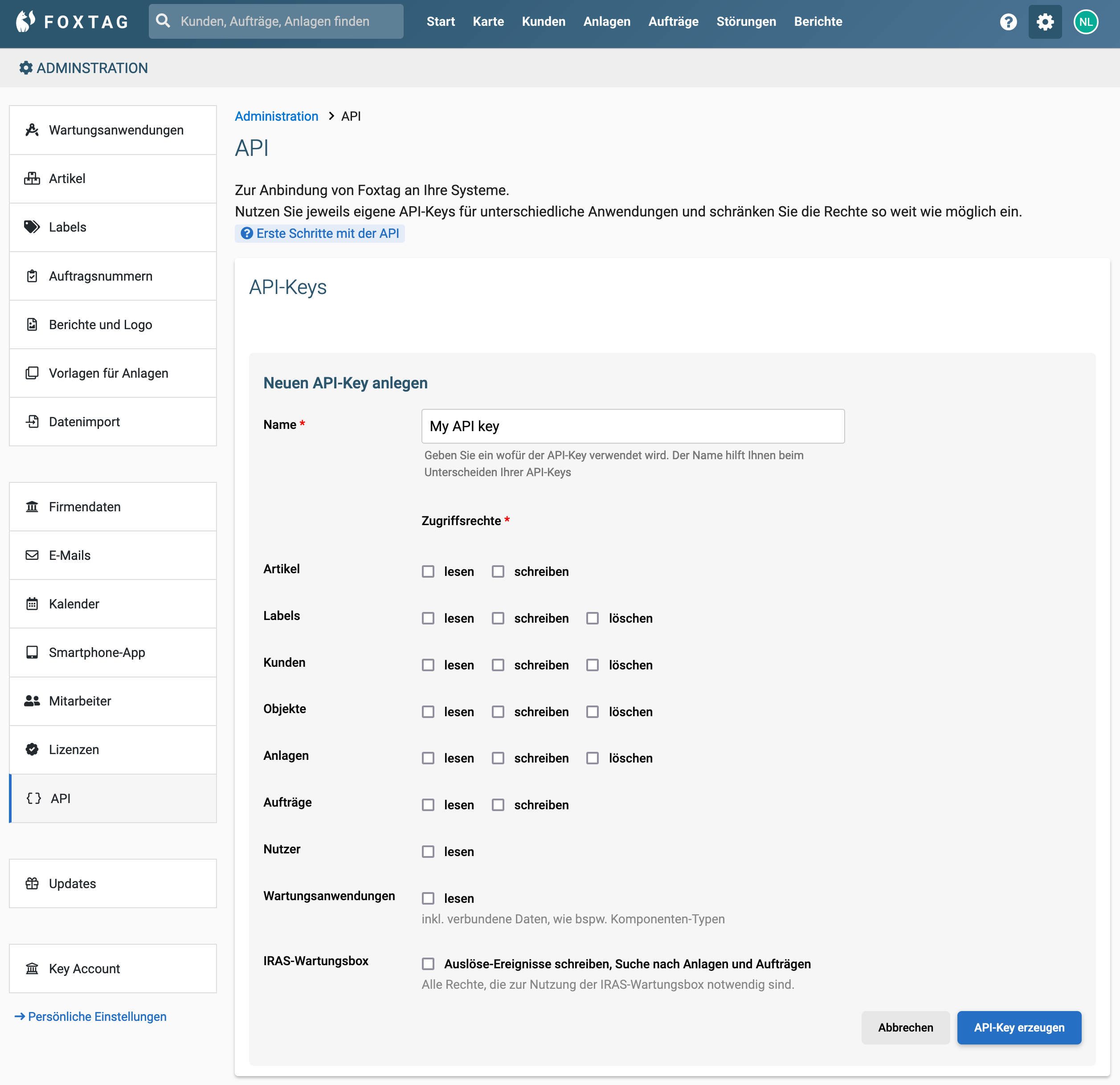 Foxtag | Public-API Documentation | Postman API Network