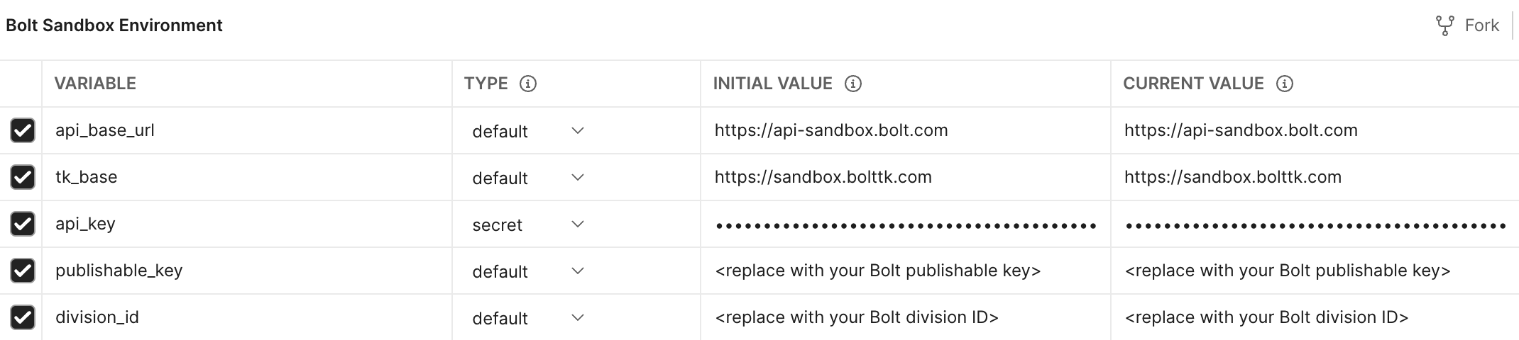 Bolt Public | Postman API Network
