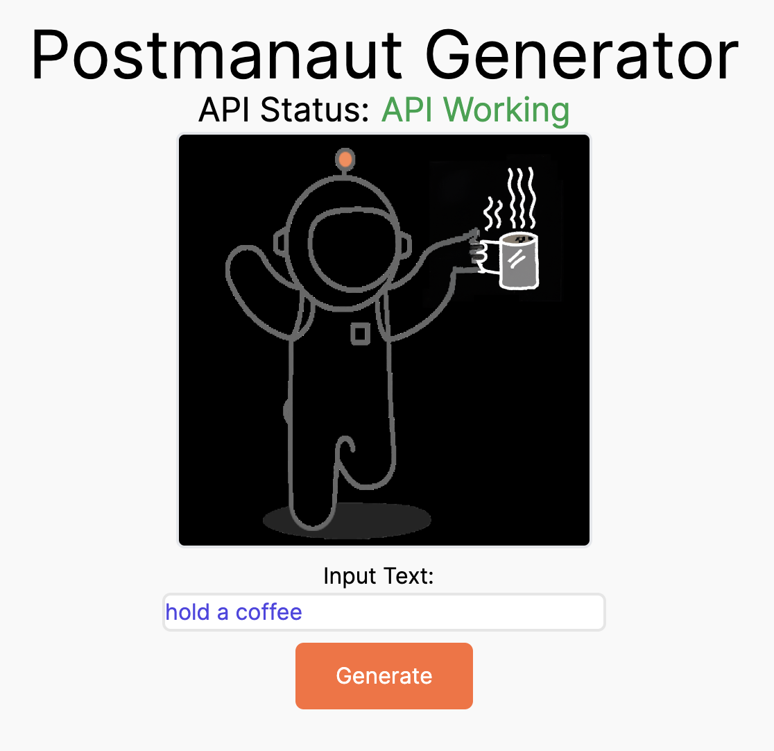Postmanaut Generator | Postmanaut Generator | Postman API Network
