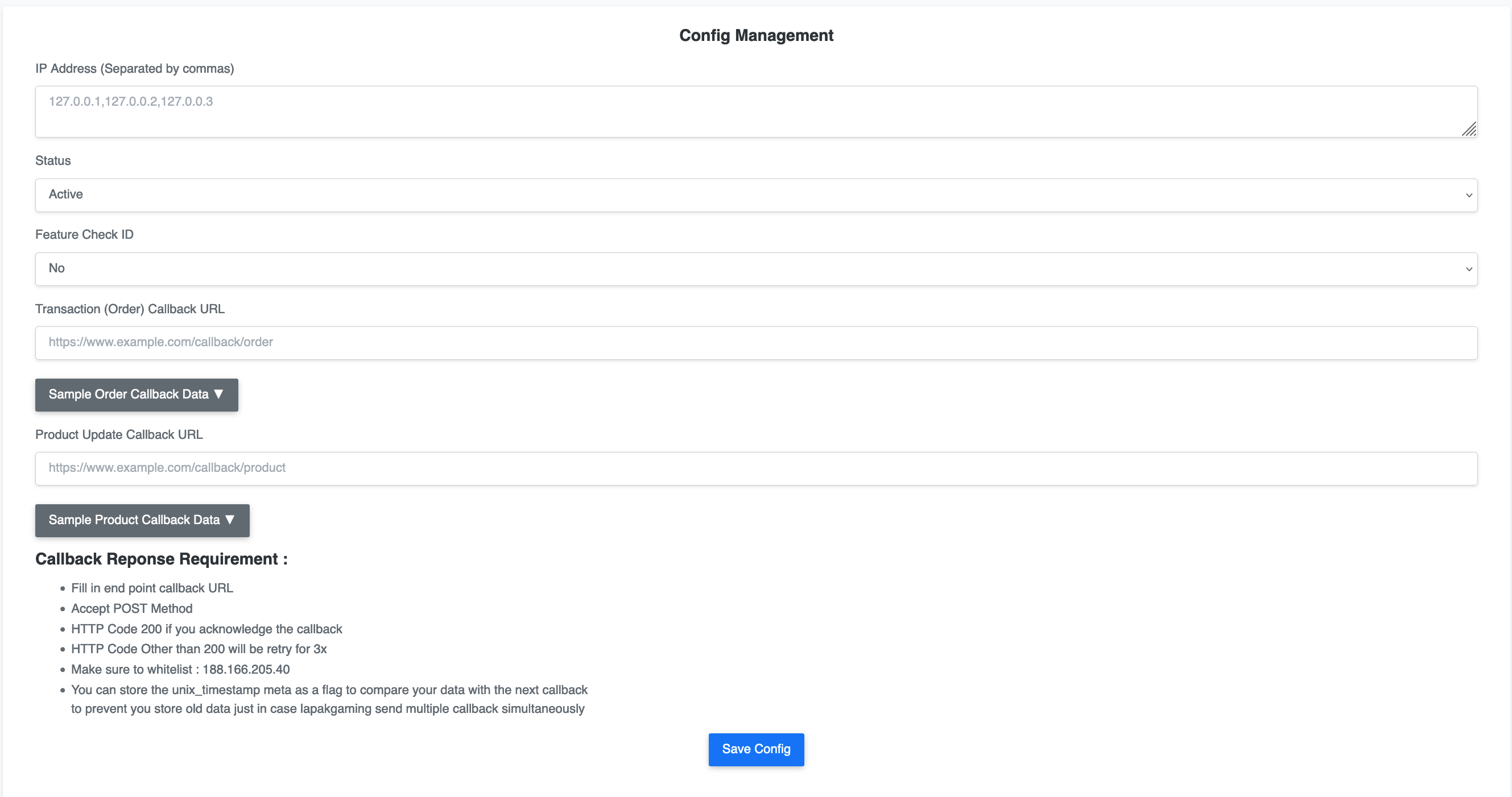 Lapakgaming - Reseller - API doc