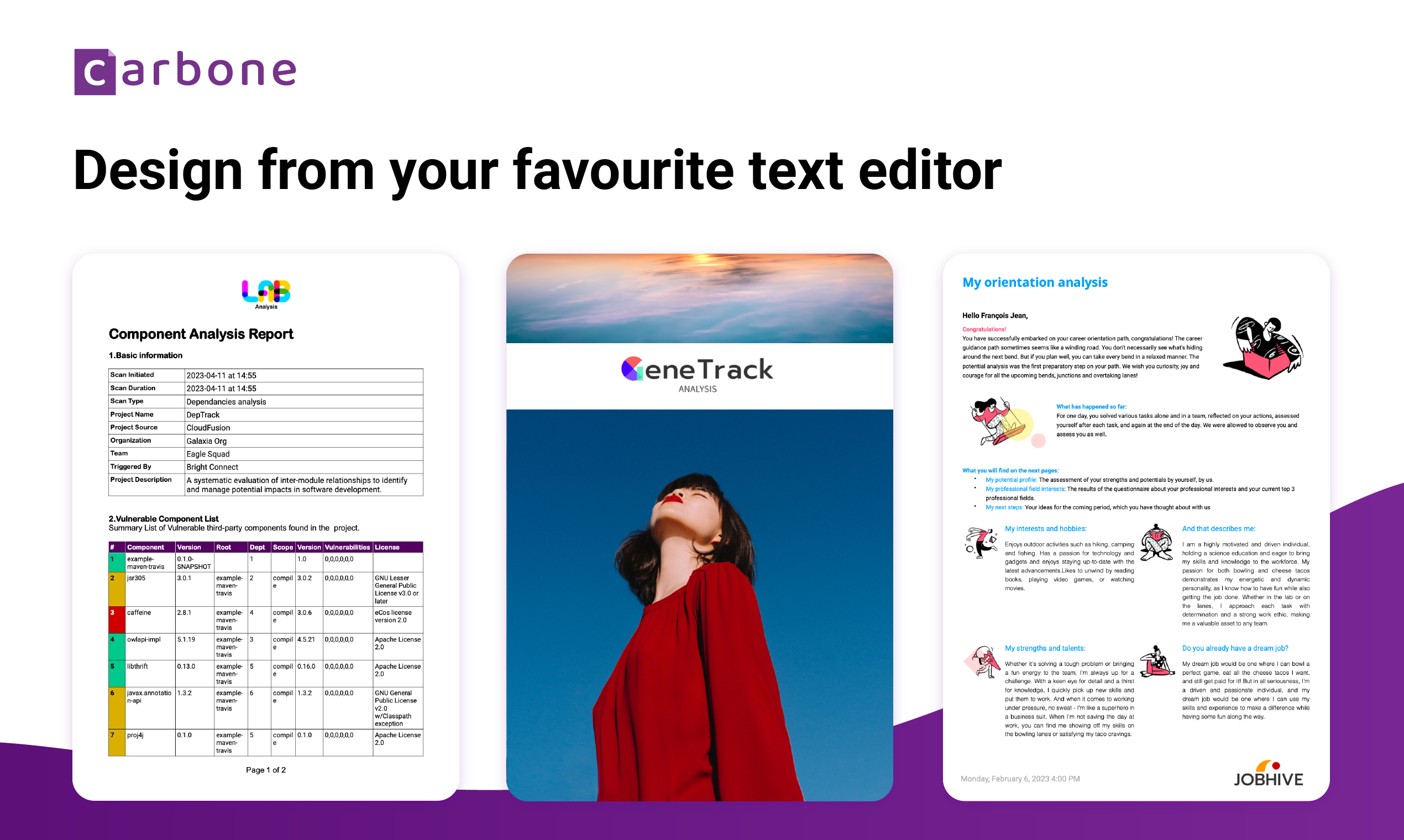 Carbone API - Document generator | Documentation | Postman API Network