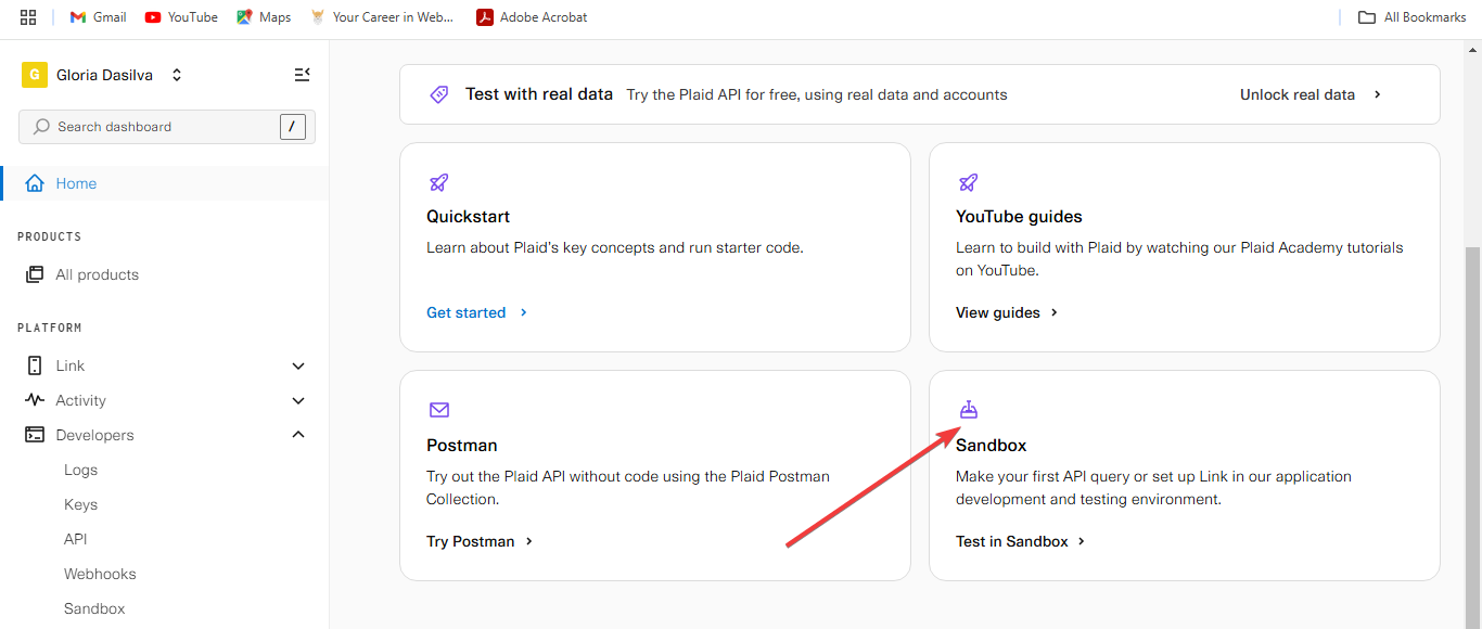 Plaid API Documentation