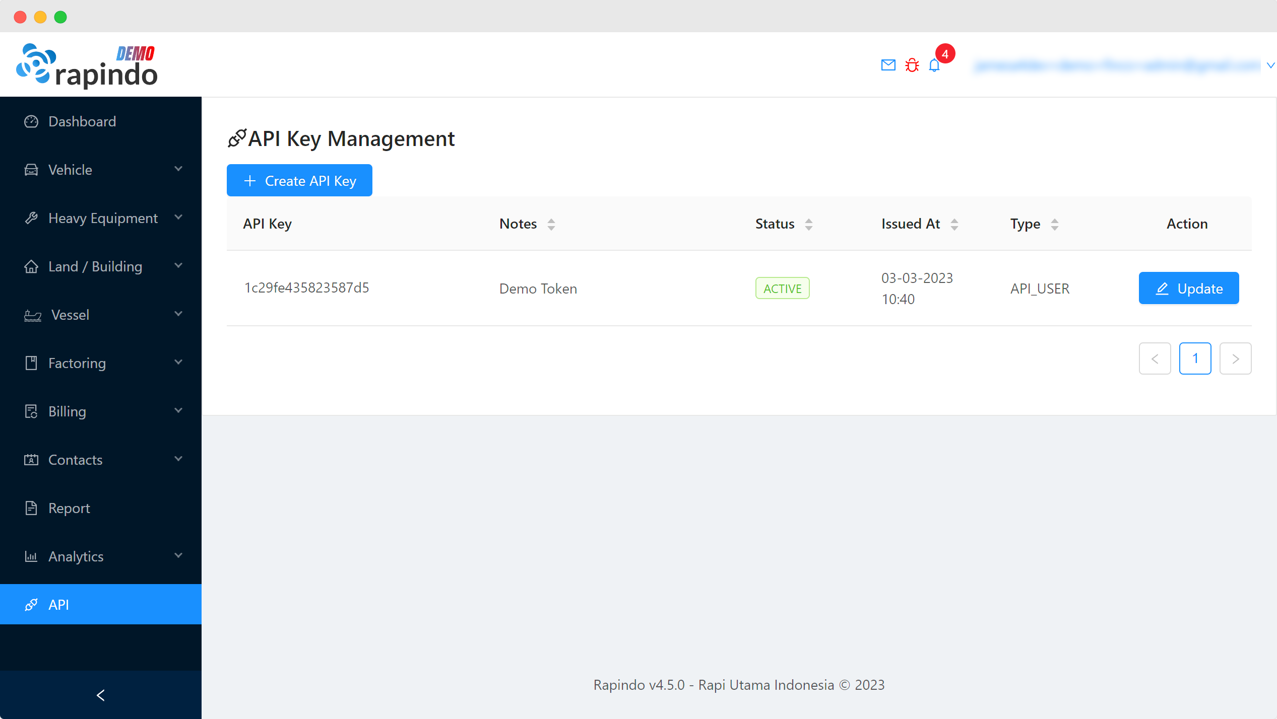 Asset Registry API v2