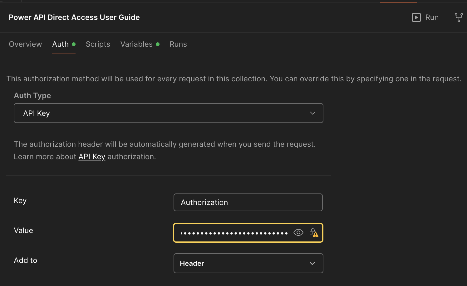 Power API Direct Access User Guide