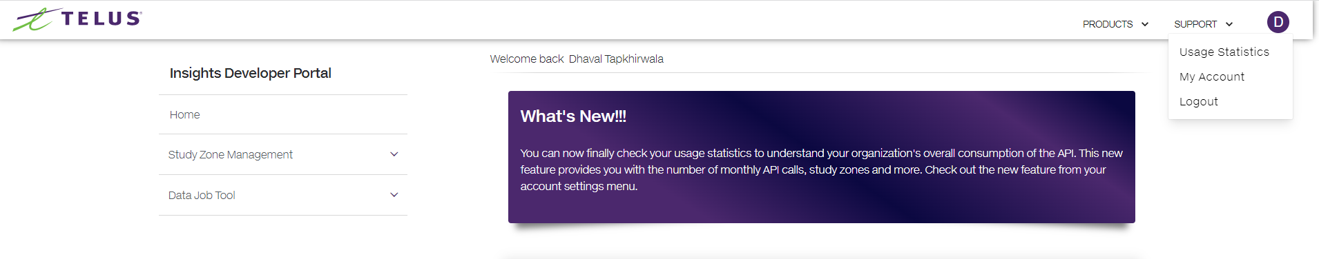 Telus Insights Location API