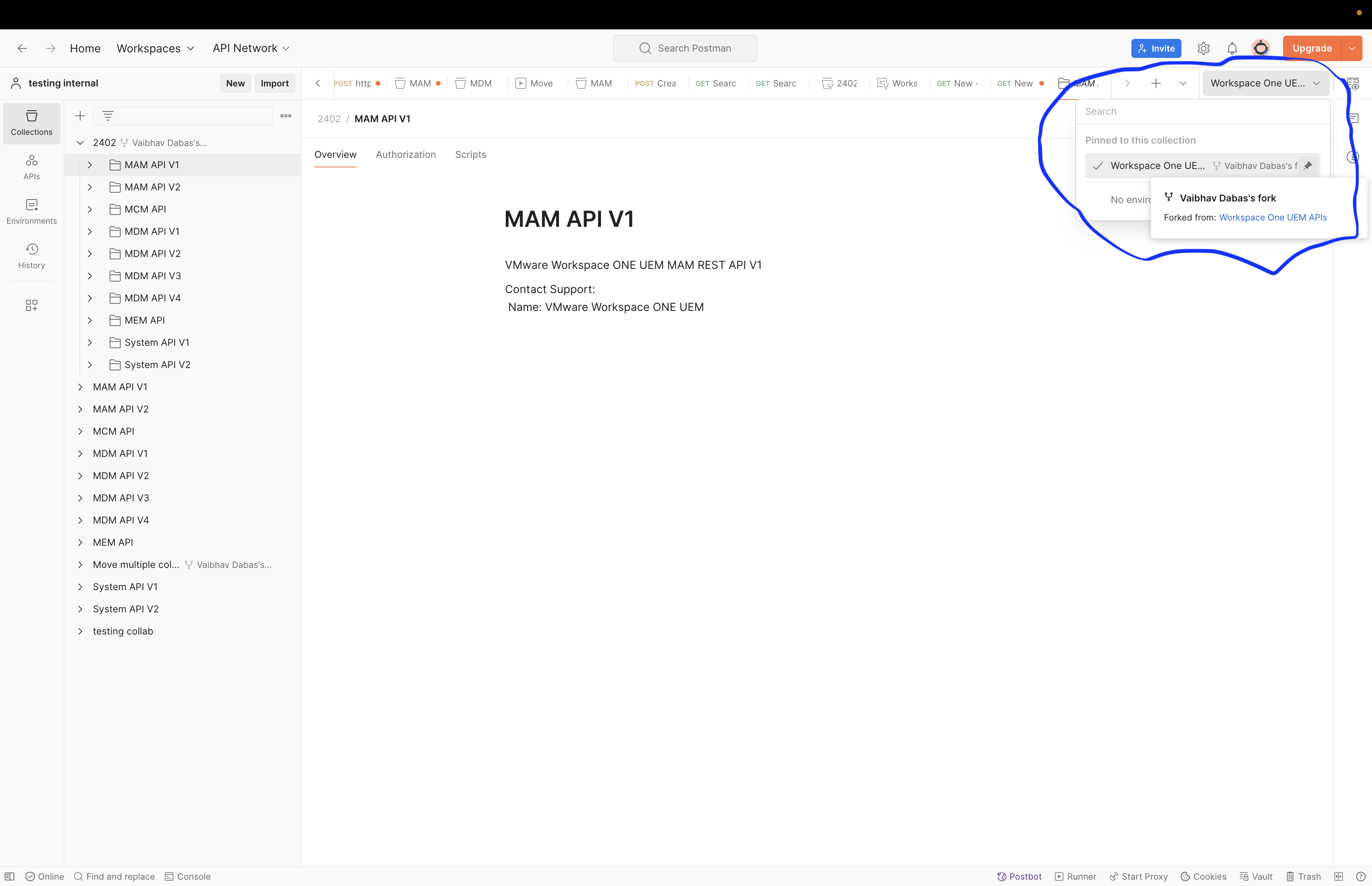 2310 | Documentation | Postman API Network